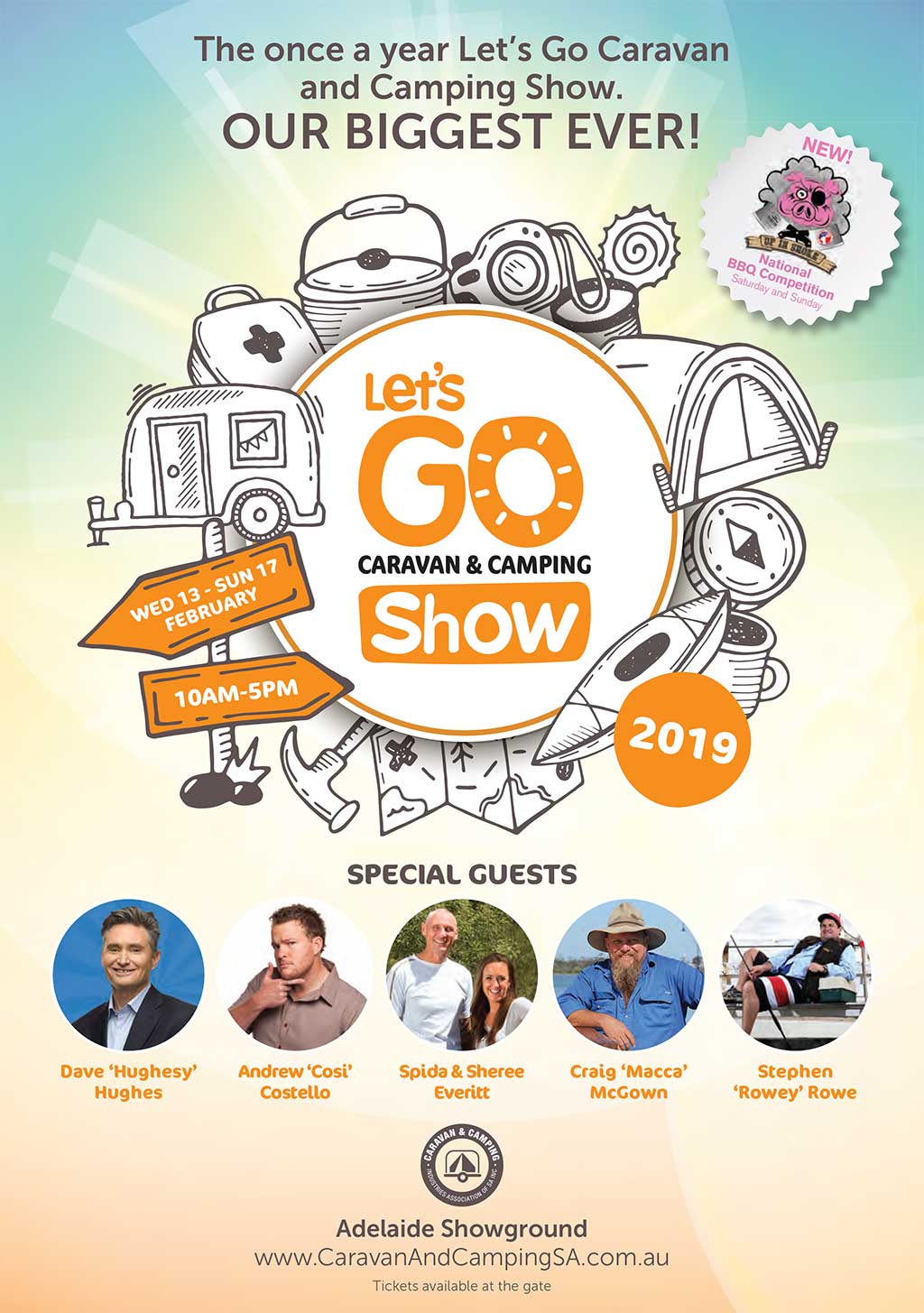 Caravan & Camping SA Let’s Go Caravan & Camping Show – February 2019